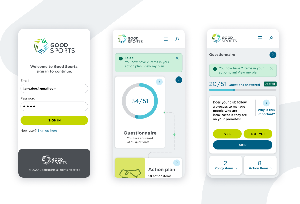 Alcohol and Drug Foundation - Good Sports - Ackama